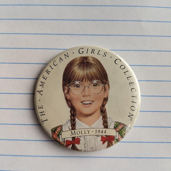 American Girl | Accessories | Vintage 9s American Girls Molly 944 Round ...